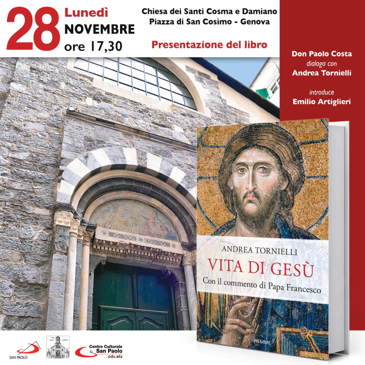 Presentazione Volume “Vita di Gesù” di Andrea Tornielli – Istituto ...